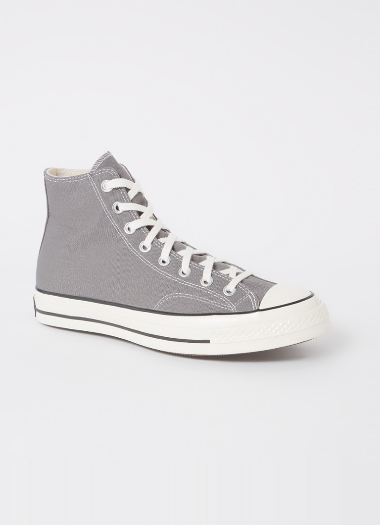 Converse Chuck 70 Hi sneaker van canvas • Grijs • de Bijenkorf