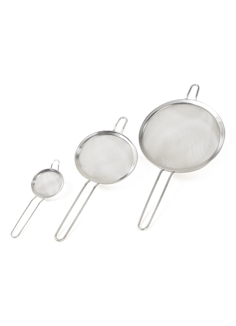 Cosy & Trendy Zeef set van 3 • Zilver • de Bijenkorf