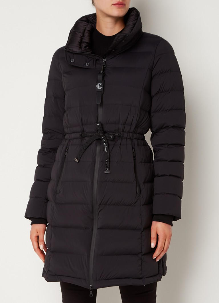 Creenstone Gewatteerde parka met donsvulling en opbergbare capuchon • Zwart • de Bijenkorf