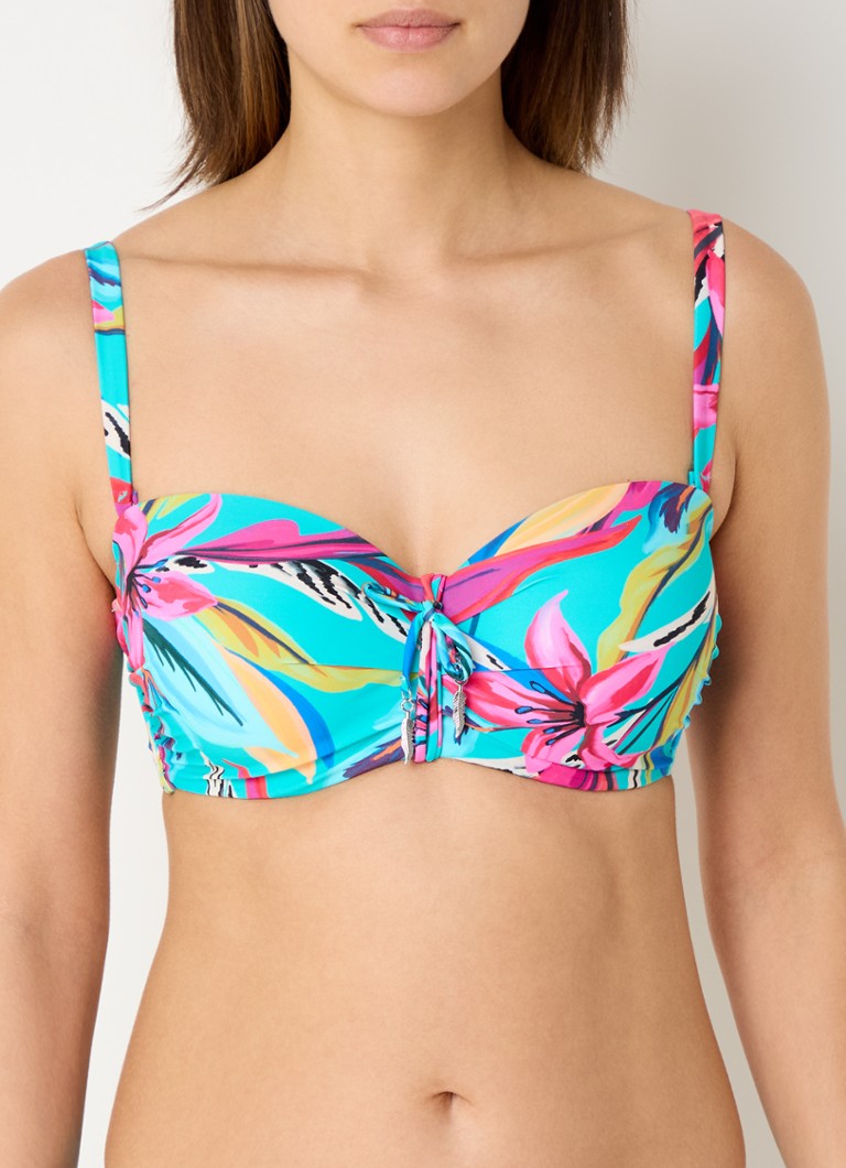 Cyell Voorgevormde bikinitop met afneembare bandjes • Zeegroen • de Bijenkorf