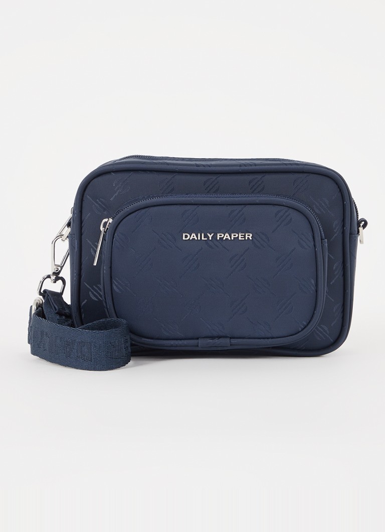 Daily Paper Homea Monogram crossbodytas met logo • Donkerblauw • de ...