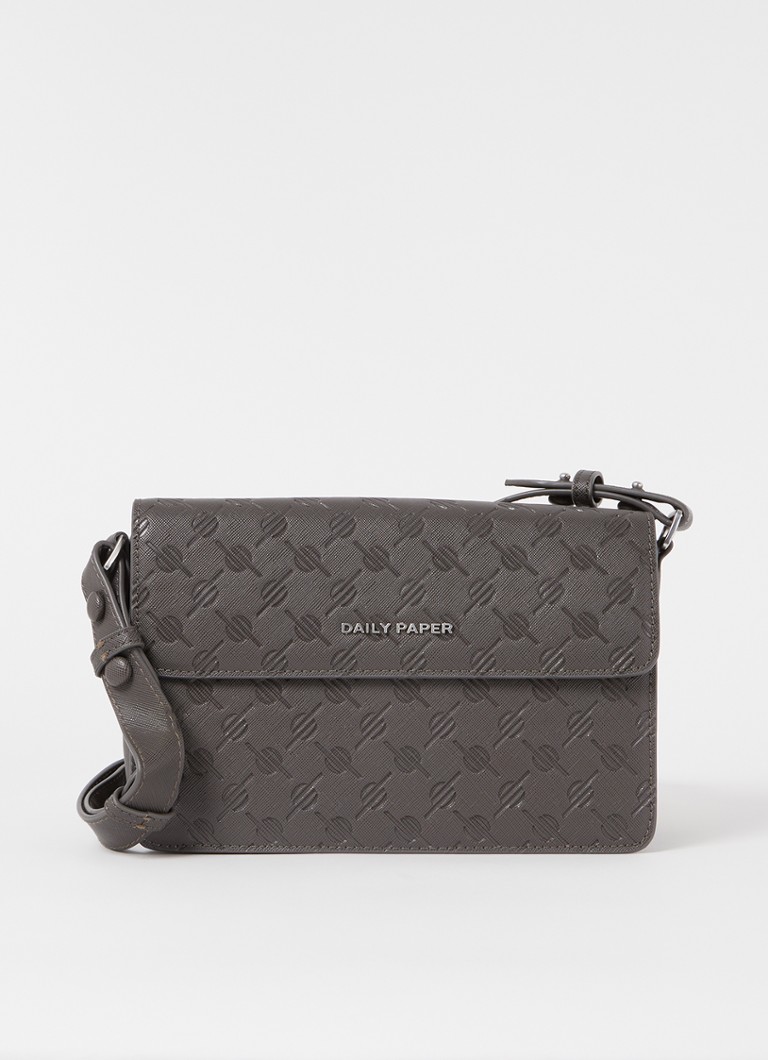 Daily Paper Meru crossbodytas met logo • Donkergrijs • de Bijenkorf