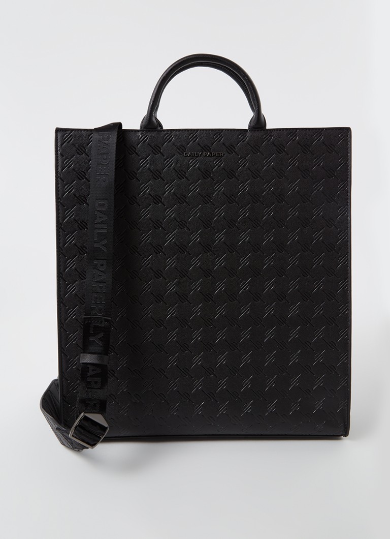 Daily Paper Pisani shopper met logo • Zwart • de Bijenkorf