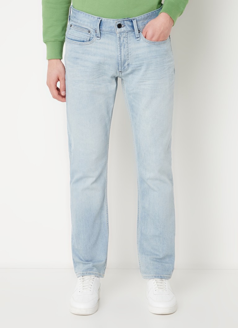 Denham Ridge straight leg jeans met lichte wassing • Indigo • de Bijenkorf