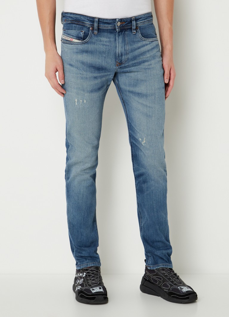 Diesel 1979 Sleenker skinny jeans met stretch en ripped details ...