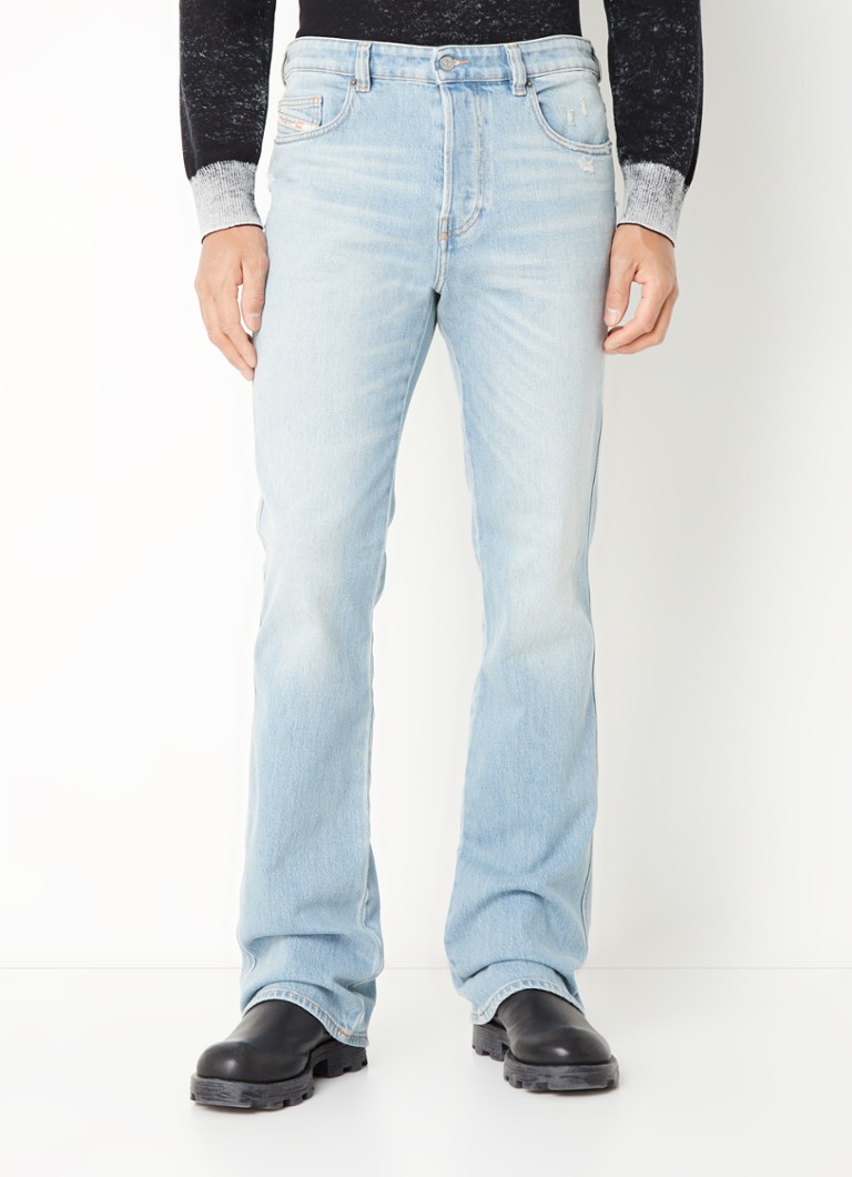 Diesel 1998 D-Buck bootcut jeans met lichte wassing • Indigo • de Bijenkorf
