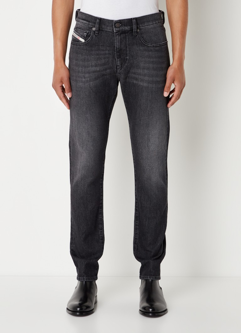 Diesel 2019 D-Strukt slim fit jeans met stretch • Zwart • de Bijenkorf