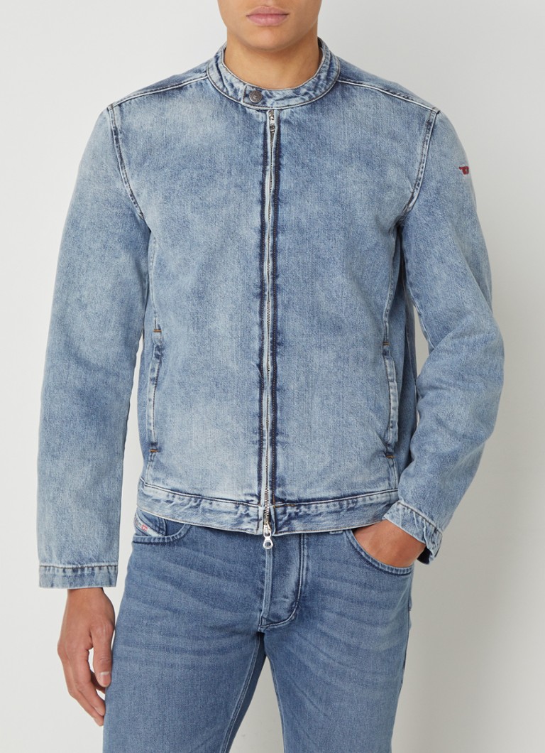 Diesel D-Glory spijkerjas met steekzakken • Indigo • de Bijenkorf