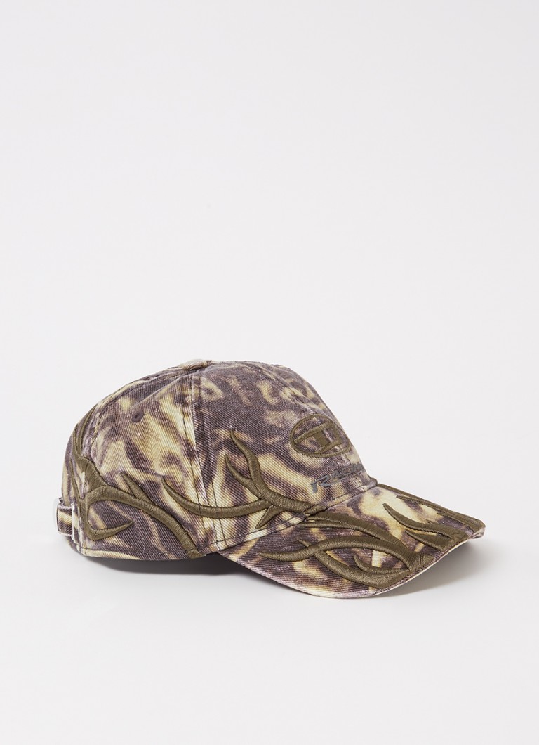 Diesel Pet met logoborduring • Bruin • de Bijenkorf