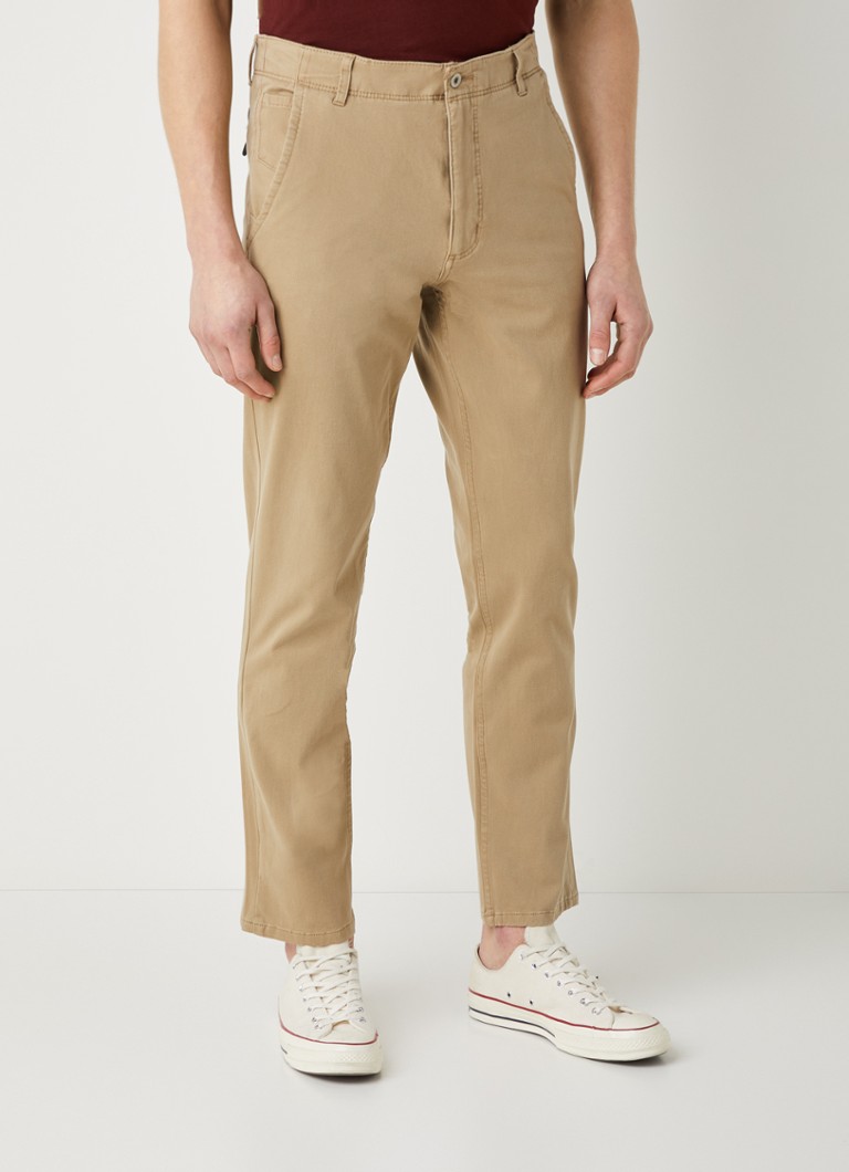 Dockers Alpha slim fit chino met stretch • Khaki • de Bijenkorf