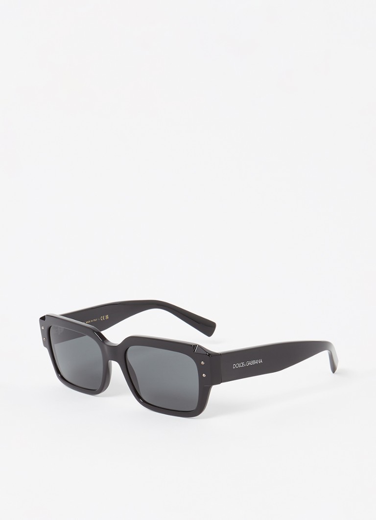 Dolce & Gabbana Retro zonnebril DG4460 • Zwart • de Bijenkorf