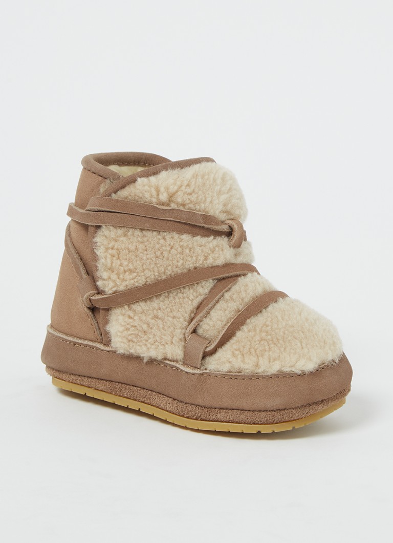Donsje Amsterdam Inuk babyschoentje van leer • Bruin • de Bijenkorf