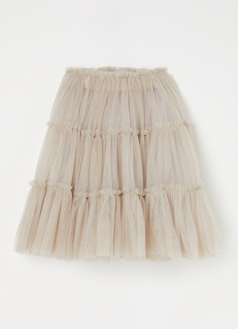 Donsje Amsterdam Tess rok van tule • Lichtgrijs • de Bijenkorf