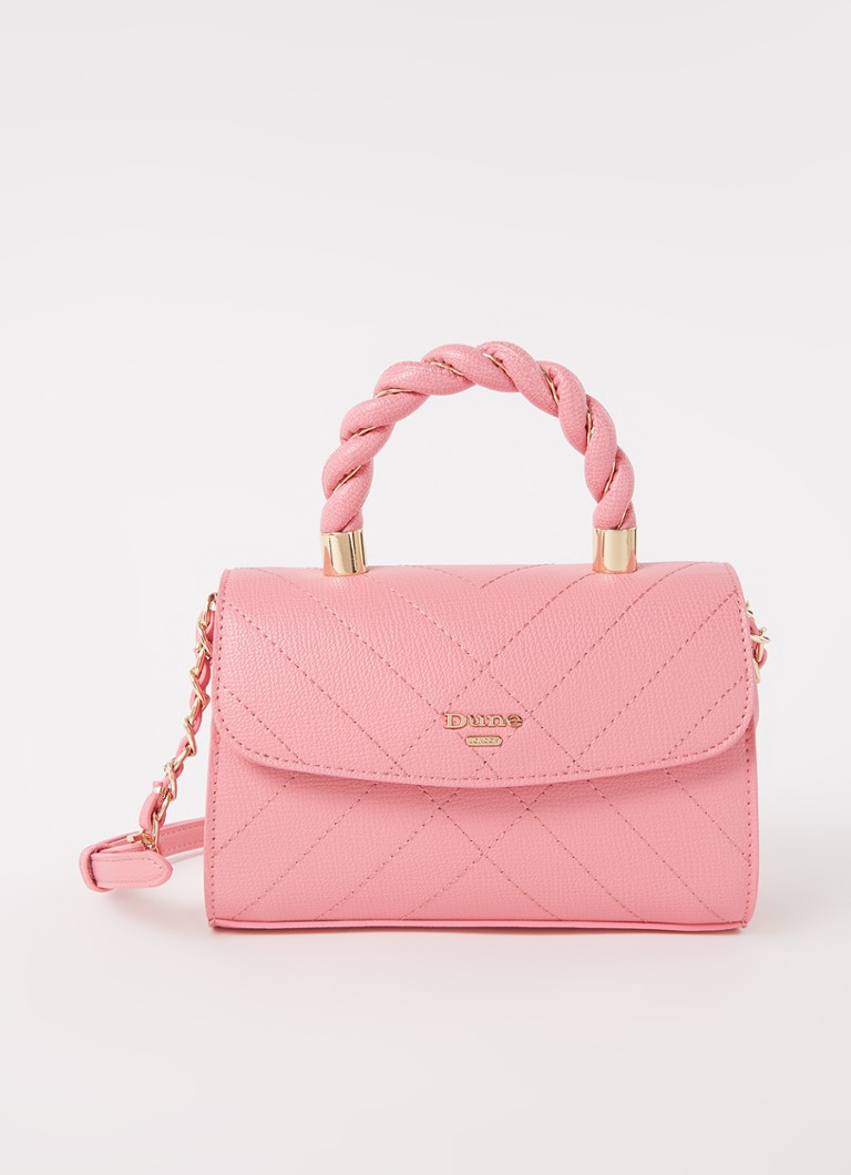 Dune London Dinks Mini handtas met afneembare schouderriem • Roze • de ...