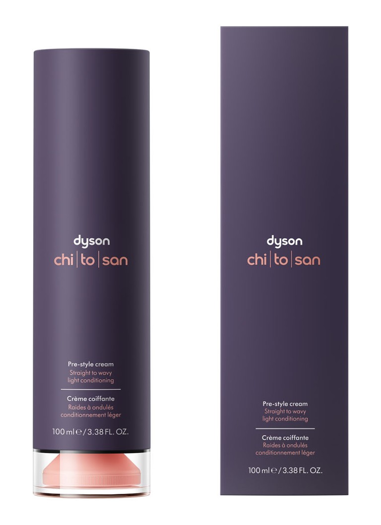 Dyson Chitosan Pre-style Cream Straight to Wavy Light Conditioning ...