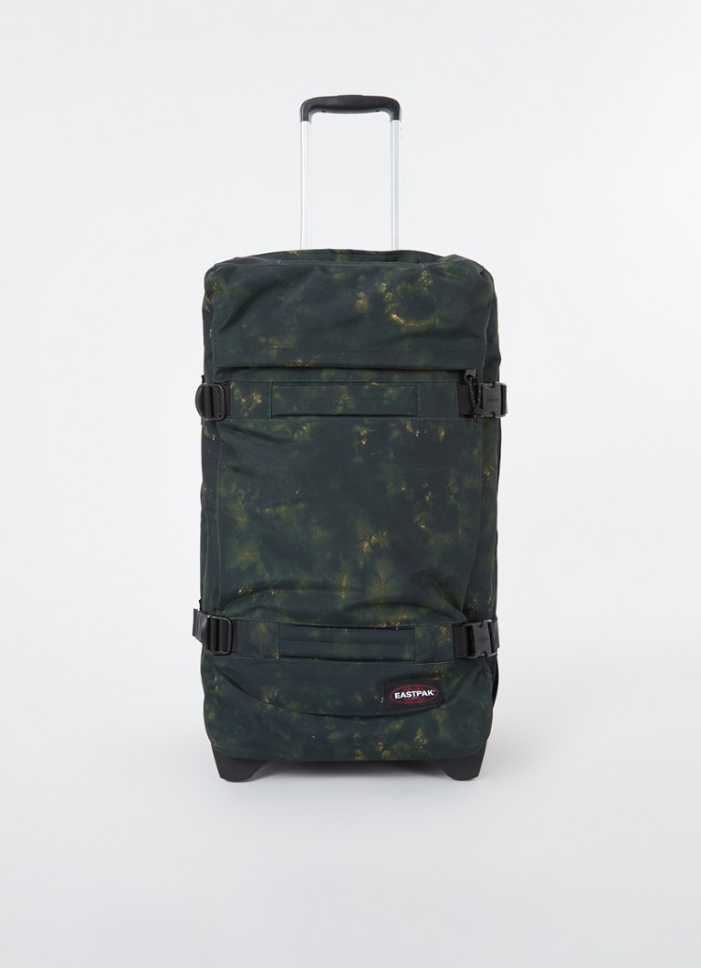 Eastpak Transit'r M trolley 67 cm • Donkergroen • de Bijenkorf