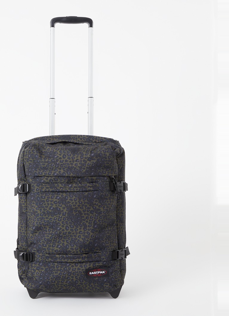 Eastpak Transit'R S Funky Leopard trolley 51 cm • Donkerbruin • de ...