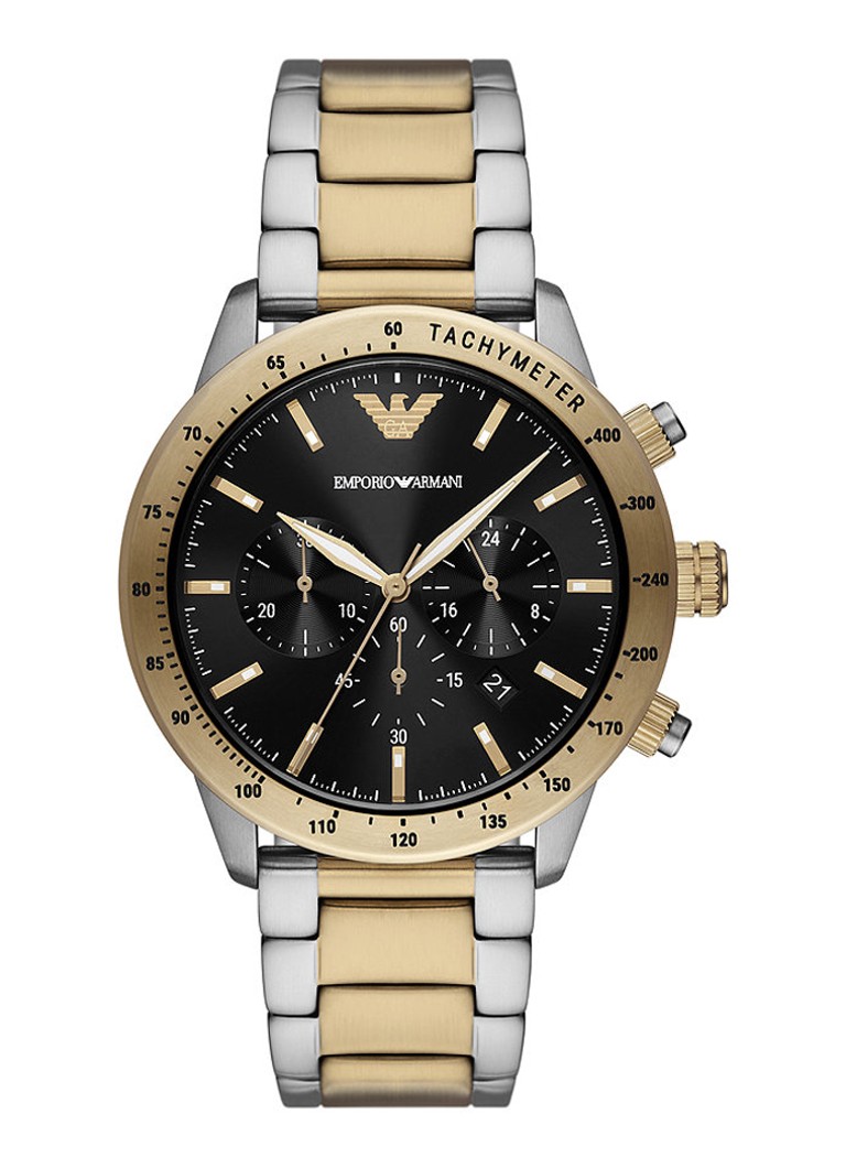 Emporio Armani Horloge AR11521 • Goud • de Bijenkorf