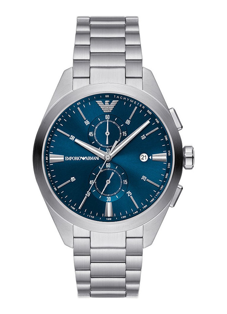 Emporio Armani Horloge AR11541 • Zilver • de Bijenkorf
