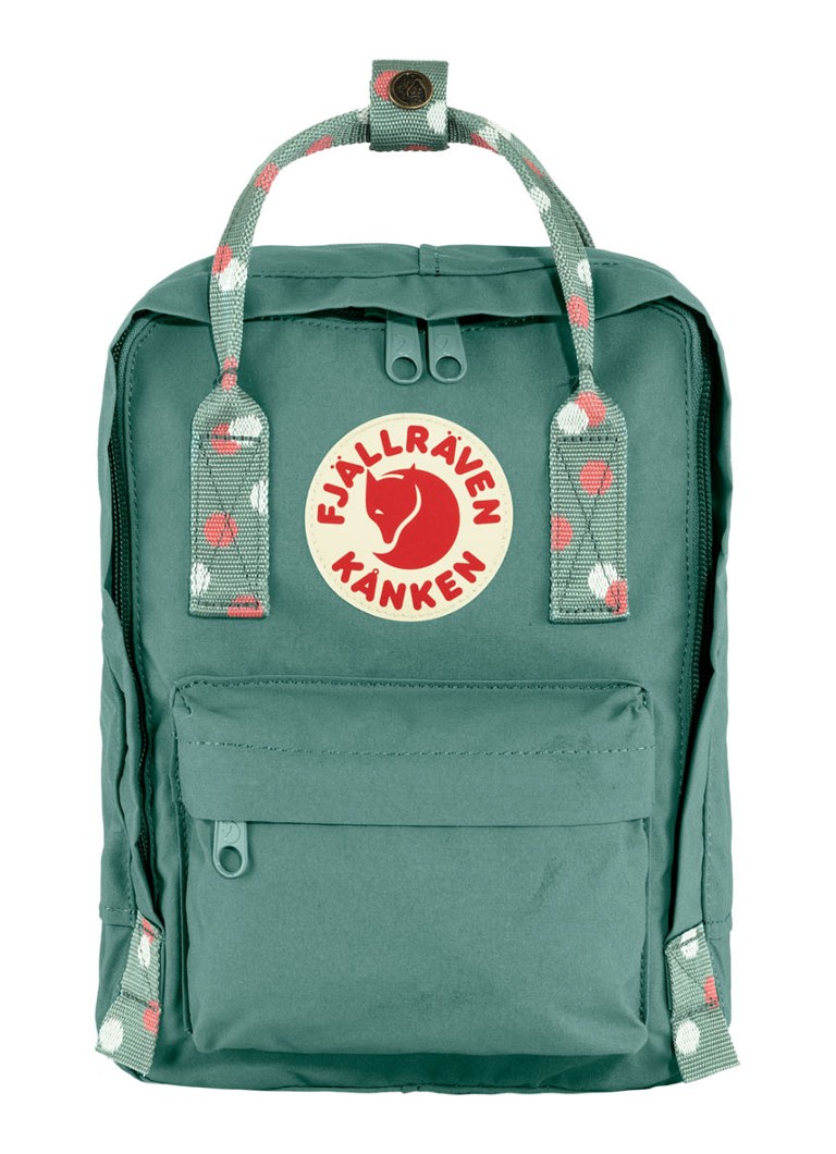 Fjällräven Kånken Mini rugzak met logo • Zeegroen • de Bijenkorf