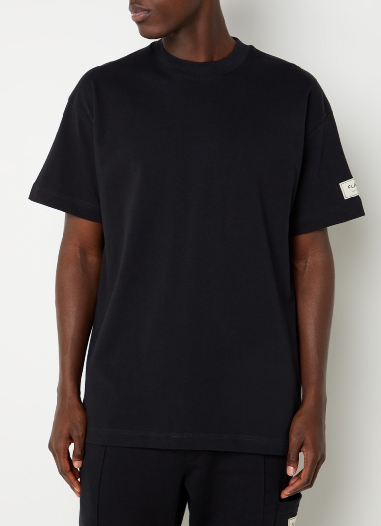 FLÂNEUR Atelier t-shirt met logo • Zwart • de Bijenkorf