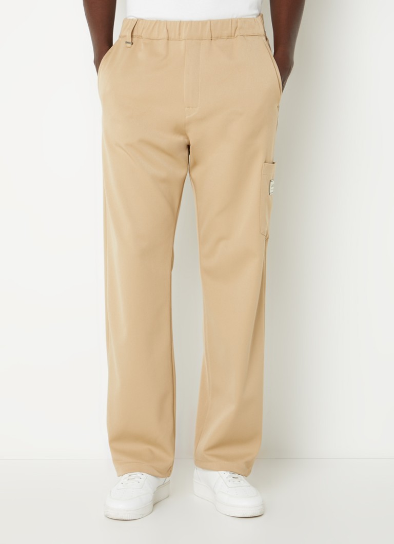 FLÂNEUR Atelier tapered fit pantalon met steekzakken • Beige • de Bijenkorf