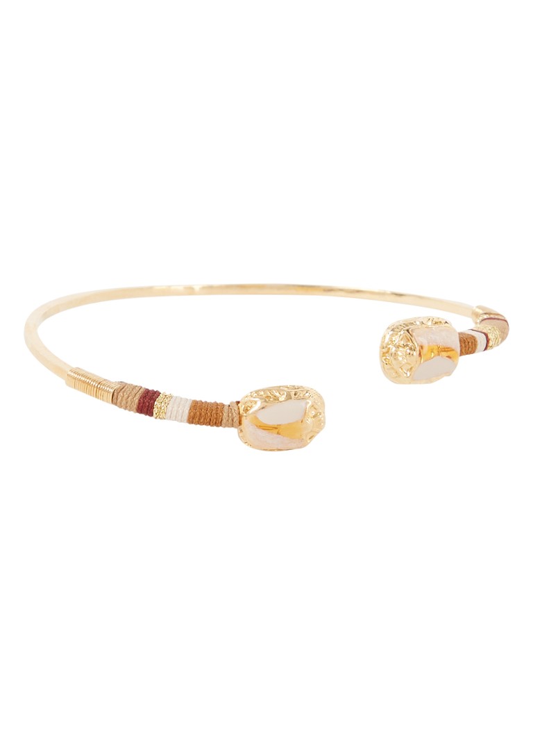 Gas Bijoux Duality Scaramouche bangle verguld • Goud • de Bijenkorf
