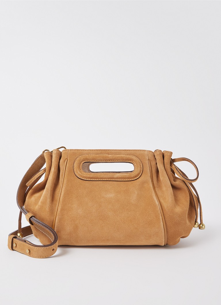 Gerard Darel Mini Dany crossbodytas van leer • Camel • de Bijenkorf