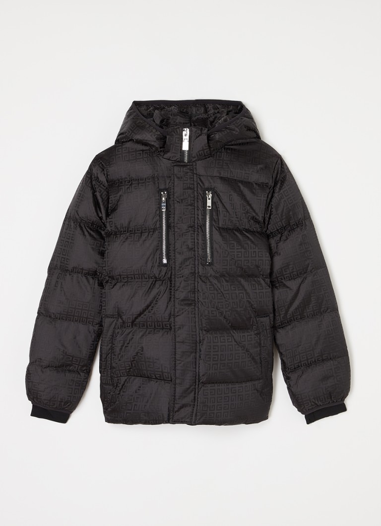 Givenchy Gewatteerde Puffer Jas Met Donsvulling En Afneembare Capuchon