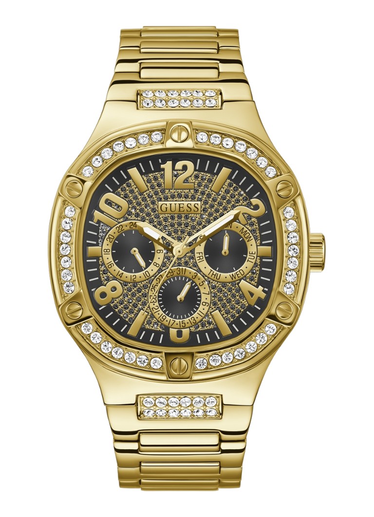 GUESS Duke horloge GW0576G2 • Goud • de Bijenkorf