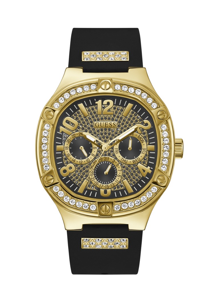 GUESS Duke horloge GW0641G2 • Goud • de Bijenkorf