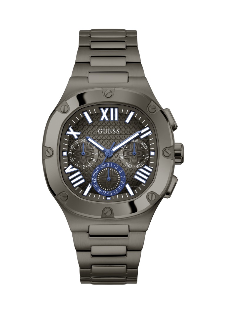 GUESS Headline horloge GW0572G5 • Donkergrijs • de Bijenkorf