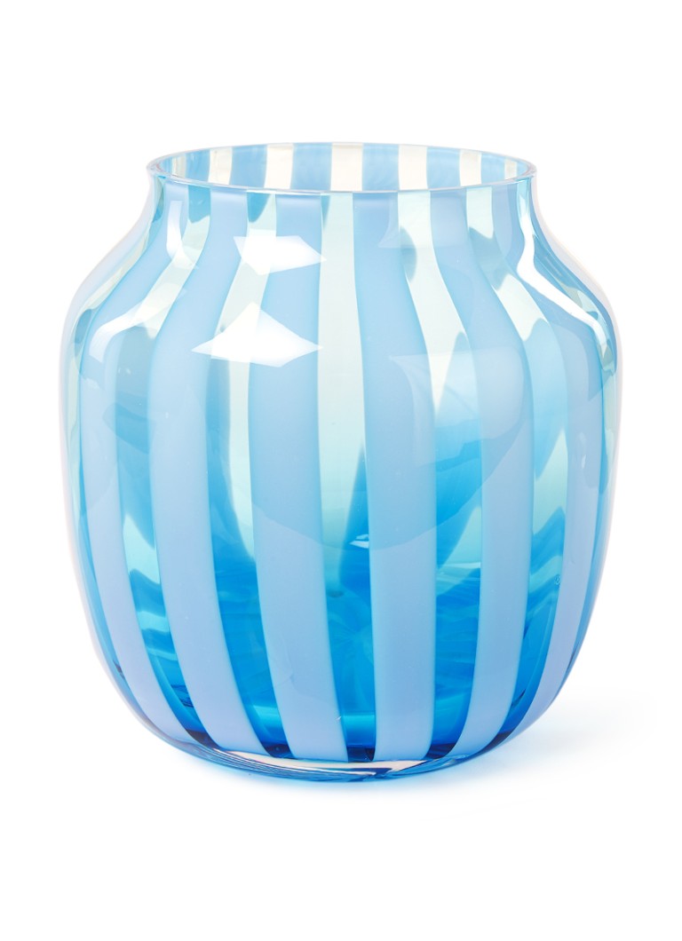 Hay Juice Wide vaas 22 cm • Blauw • de Bijenkorf