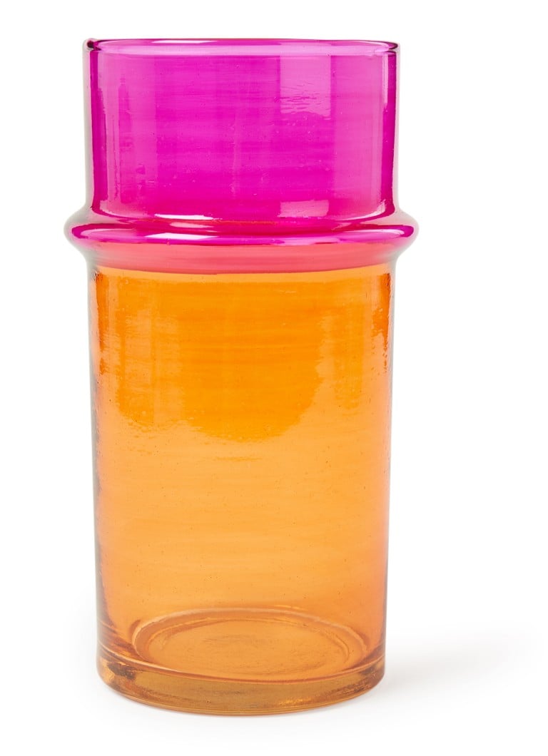 Hay Moroccan vaas 20 cm • Oranje • de Bijenkorf