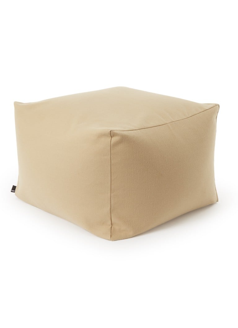 Hay Pouf poef 59 x 59 x 40 cm • Zand • de Bijenkorf