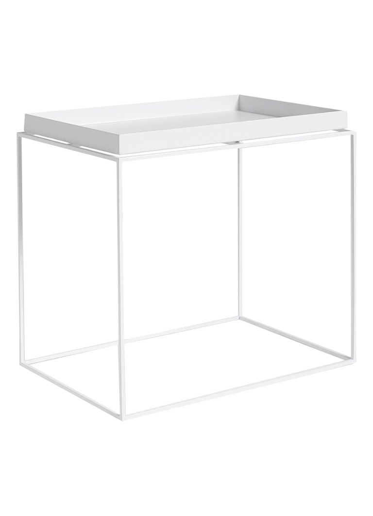 Hay Tray salontafel side 60x40 • Wit • de Bijenkorf