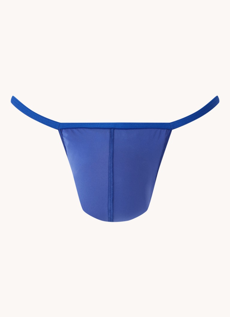 Hom Plume G-string • Blauw • de Bijenkorf