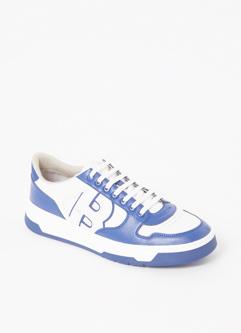 HUGO BOSS Baltimore sneaker met logo • Blauw • de Bijenkorf