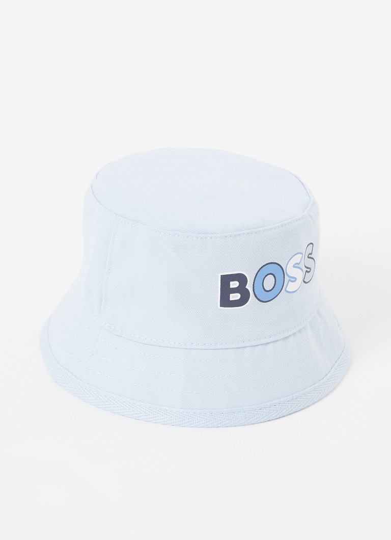 HUGO BOSS Bucket hoed met logo • Lichtblauw • de Bijenkorf