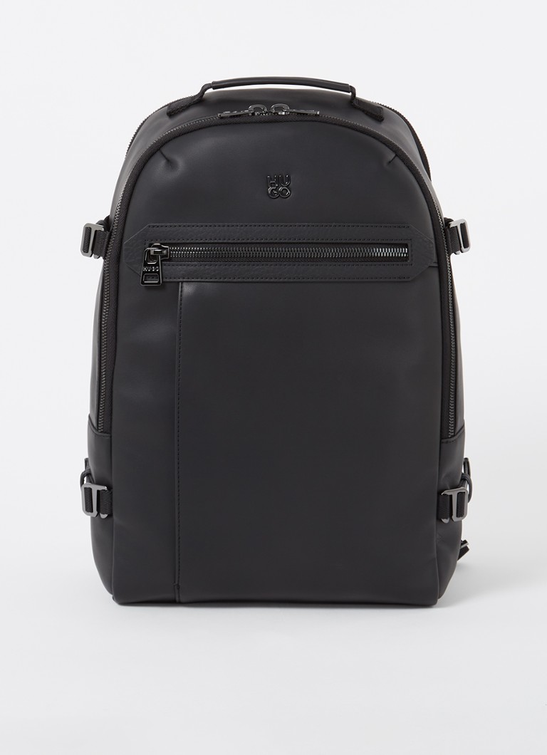 HUGO BOSS Elliott rugzak met 17 inch laptopvak • Zwart • de Bijenkorf