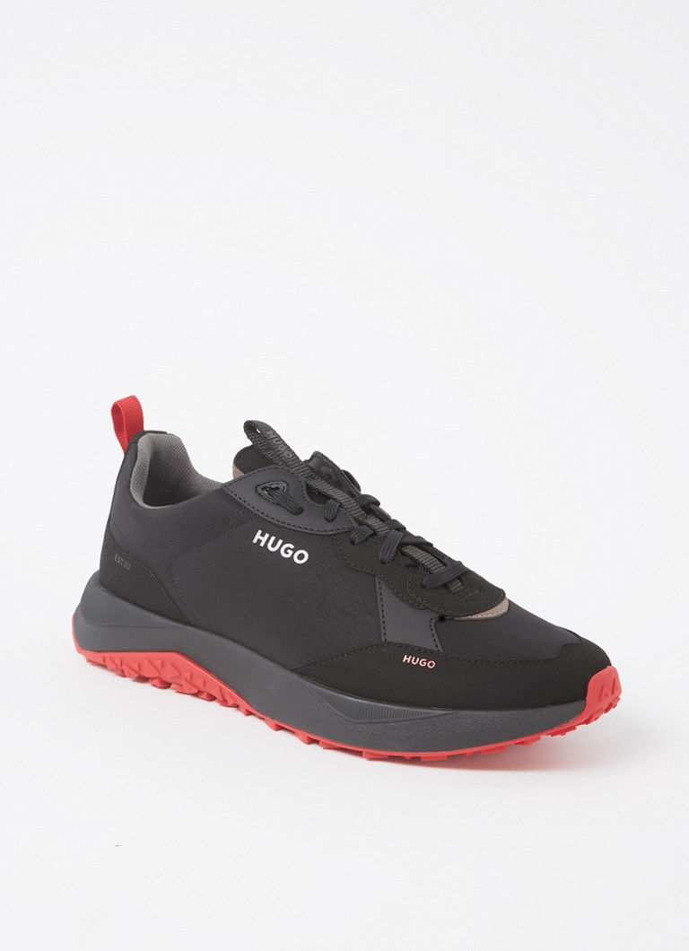 HUGO BOSS Kane Runn sneaker met logo • Zwart • de Bijenkorf