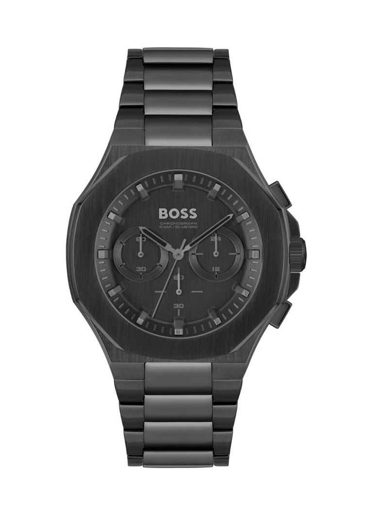 HUGO BOSS Taper horloge HB1514088 • Zwart • de Bijenkorf