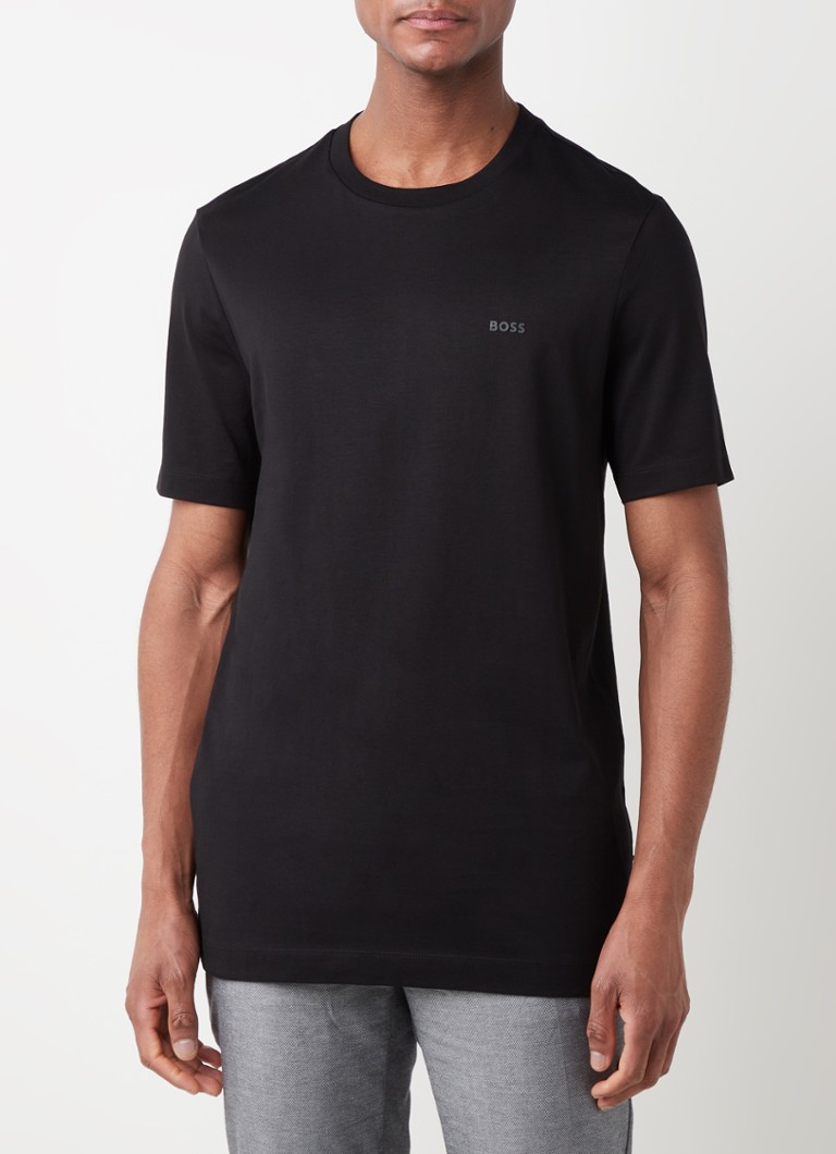 HUGO BOSS Thompson T-shirt met logo • Zwart • de Bijenkorf