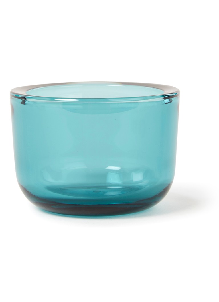 Iittala Valkea waxinelichthouder 6 cm • Aquablauw • de Bijenkorf