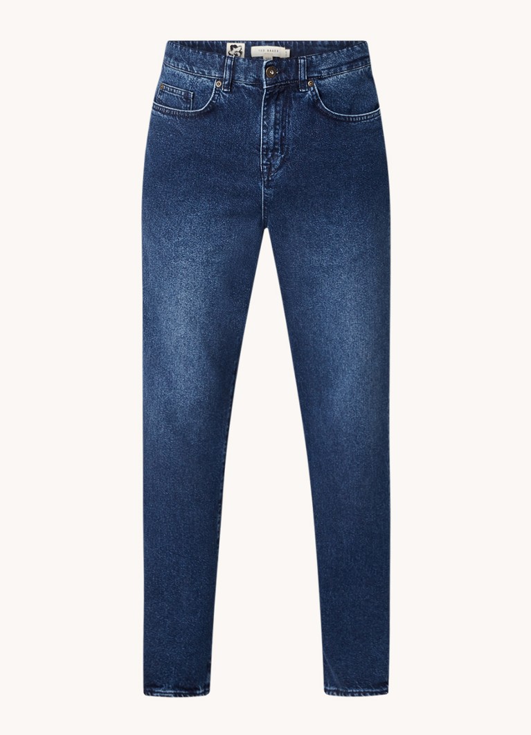 Ted Baker Oakwud straight leg jeans met donkere wassing - Vergelijk prijzen
