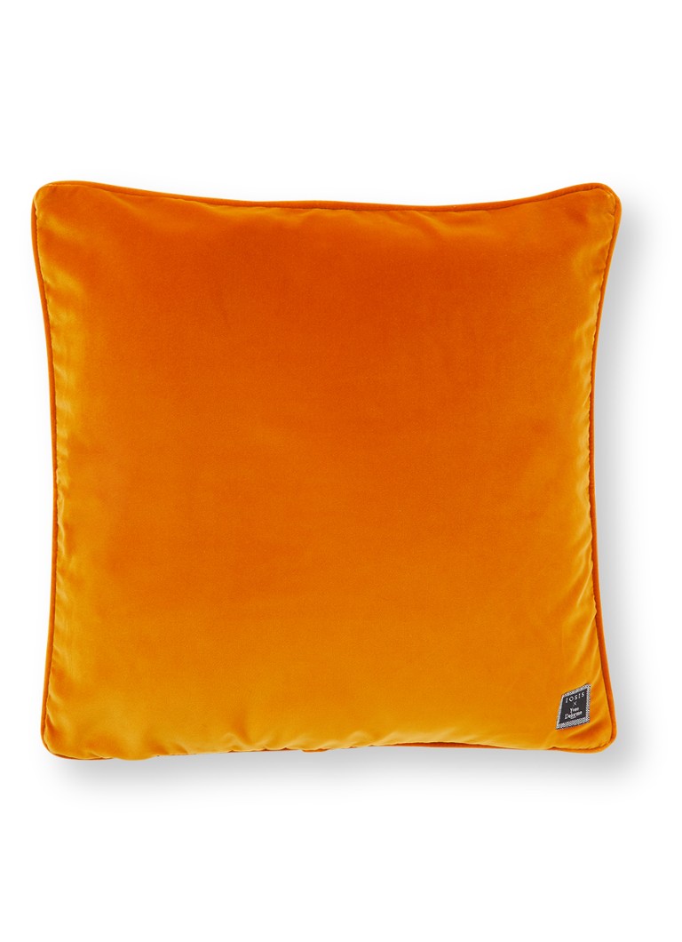 Iosis Divan kussensloop van fluweel 56 x 56 cm • Oranje • de Bijenkorf