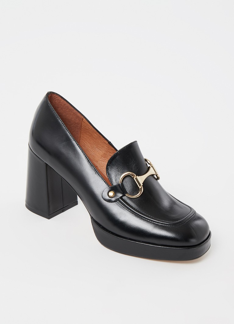 Jonak Virgile pump van leer • Zwart • de Bijenkorf