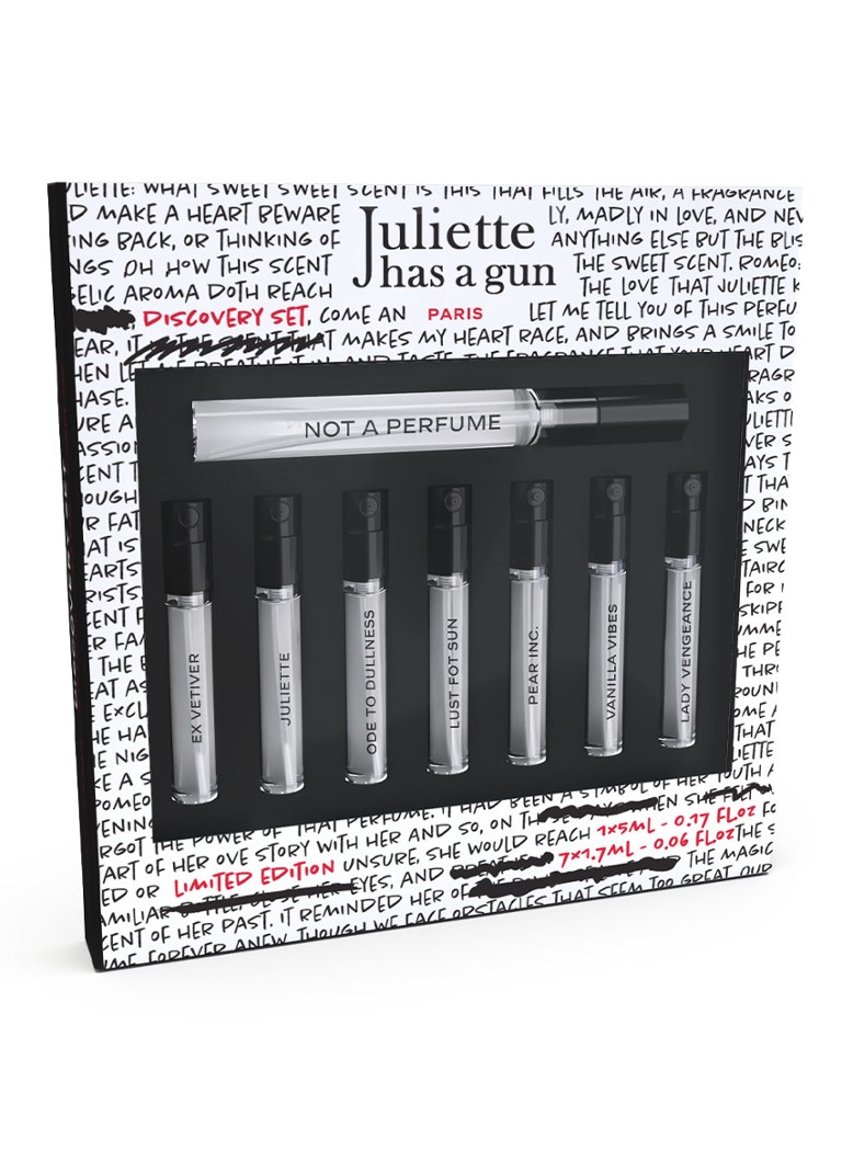 Juliette Has a Gun Discovery Set Incl. Ex Vetiver - mini sample ...