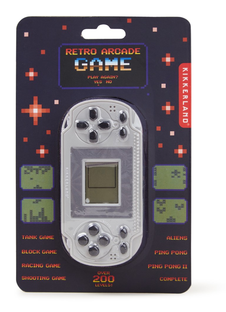Kikkerland Retro Arcade game boy • Wit • de Bijenkorf