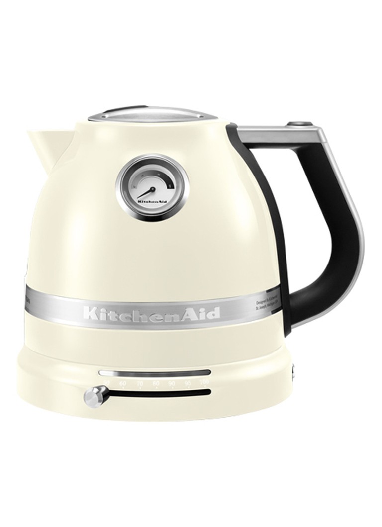 KitchenAid Artisan waterkoker 1,5 liter 5KEK1522 - Amandelwit • Creme ...